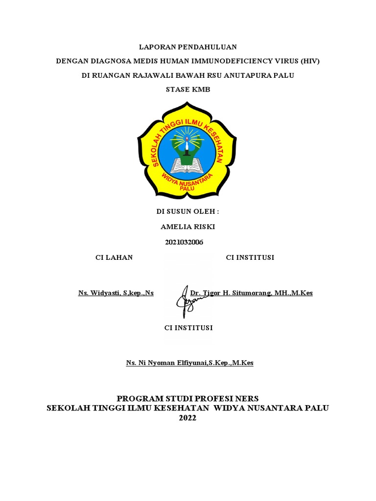 LP Hiv Amelia Riski | PDF