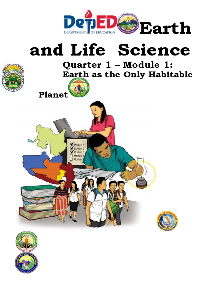 Earth-Life-Science-Q1-Module 1 | PDF | Planets | Atmosphere