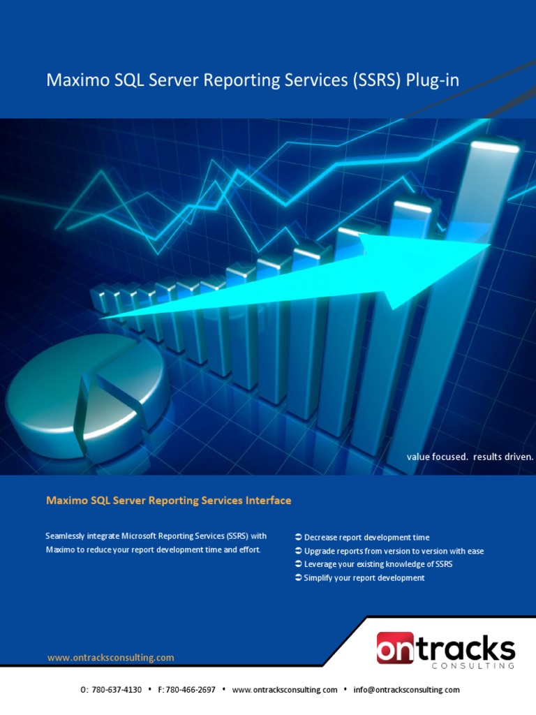 Ontracks SSRS Brochure | PDF | Microsoft Sql Server | Ibm Db2