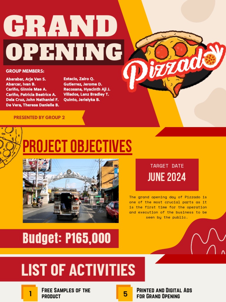 Pizzado Project 1 | PDF | Marketing | Advertising