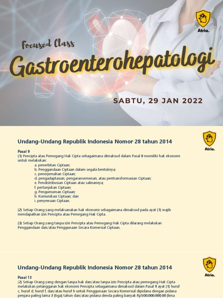 (Batch I 2022) PDF Pembahasan Focused Class GEH Atria | PDF