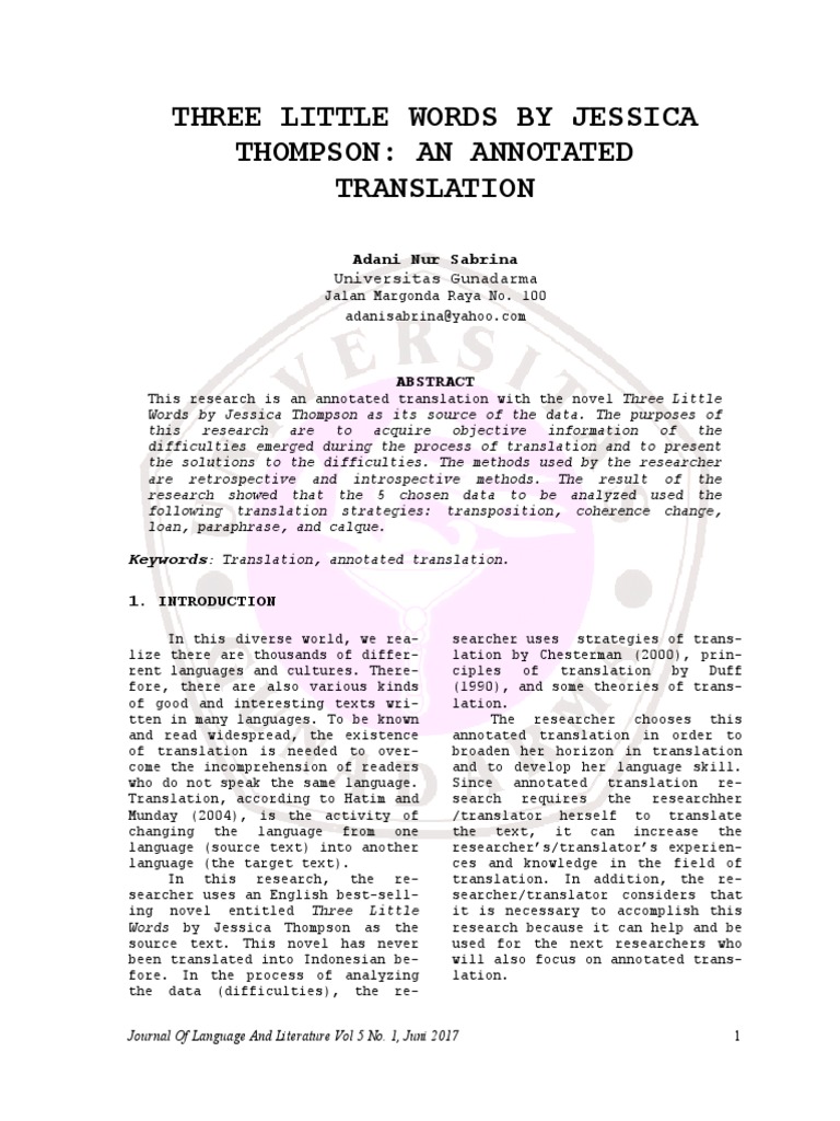 1705 3871 1 SM | PDF | Translations | English Language