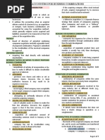 BUSINESS COMBINATION Lecture Notes | PDF | Mergers And Acquisitions ...