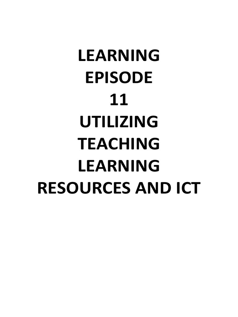 Episode 11 16 | PDF | Educational Assessment | Teachers