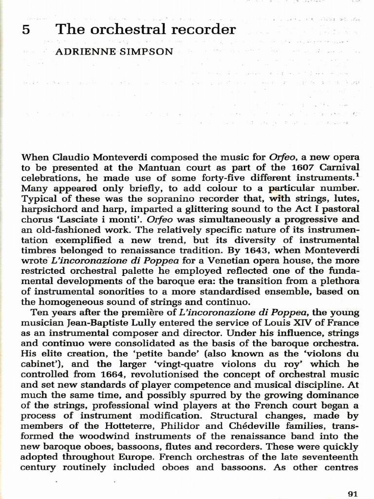 5 Cambridge Recorder Orchestral | PDF | Recorder (Musical Instrument ...