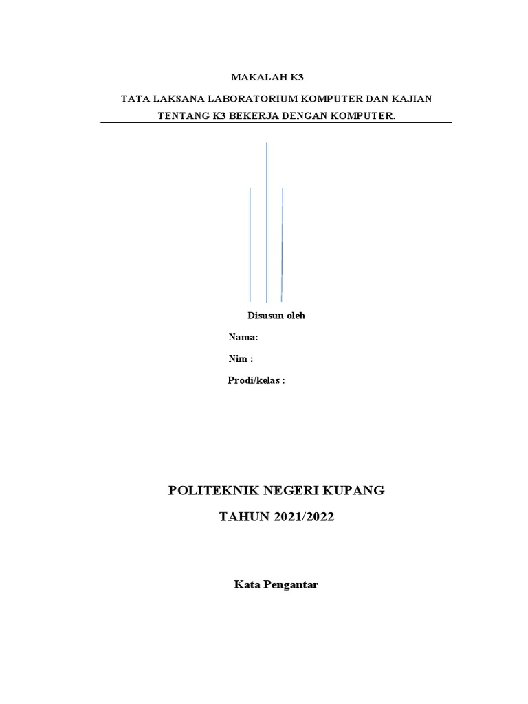 Makalah K3 | PDF | Komputer