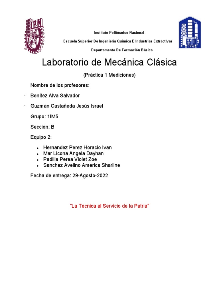 Mediciones directas e indirectas: Aplicación de conceptos teóricos y ...