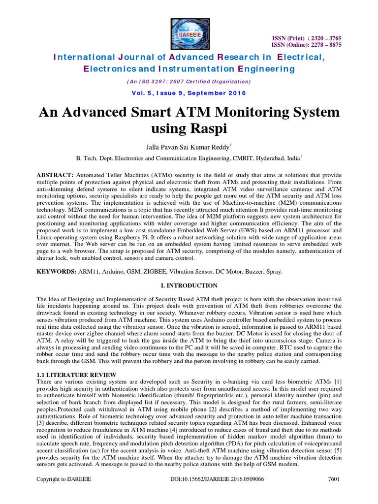 66 An | Download Free PDF | Automated Teller Machine | Authentication