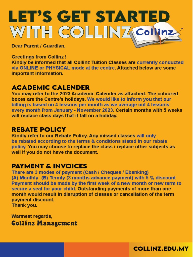 (2023) Getting Started With Collinz | PDF | Payments