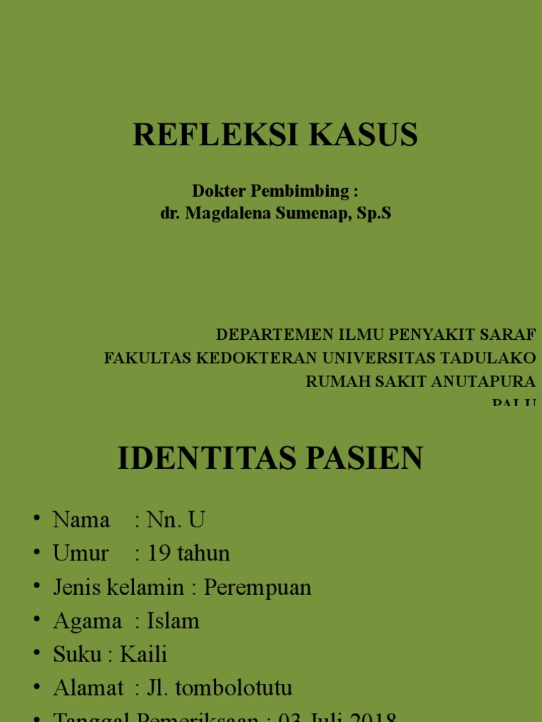 REFKA Cephalgia | PDF