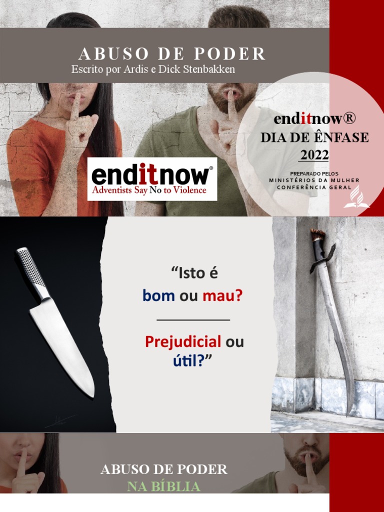 2 2022 EIN SERMÃO-PPT Abuso-de-Poder | PDF