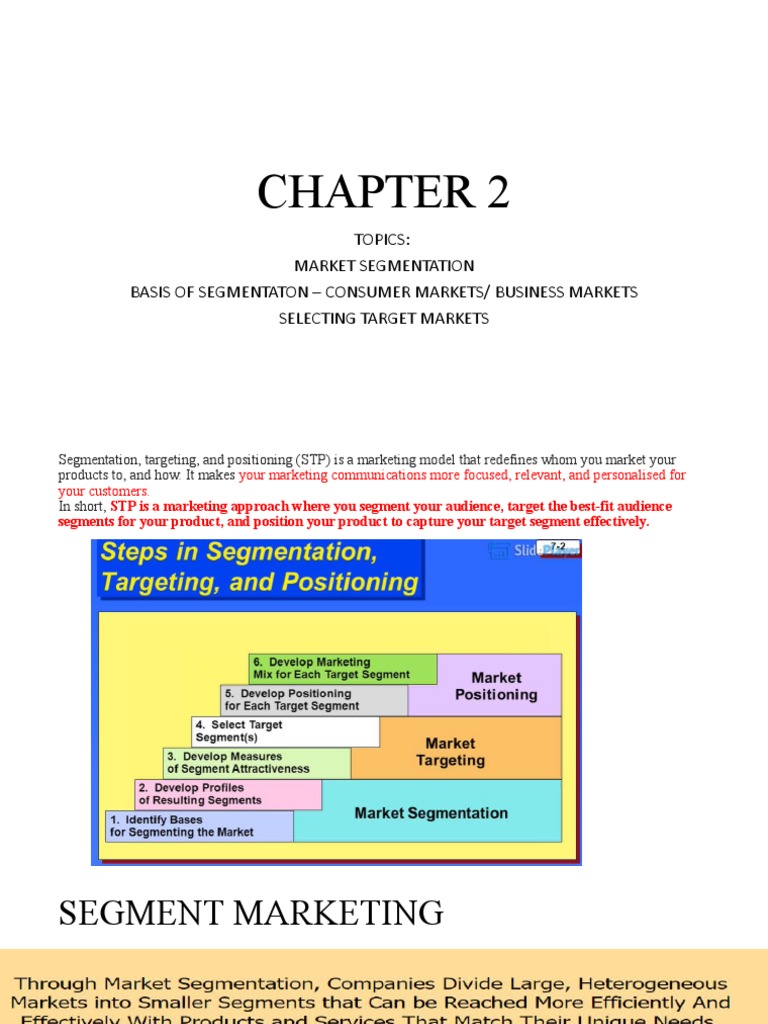 CHAPTER 2 Principles of Marketing | PDF | Market Segmentation | Marketing
