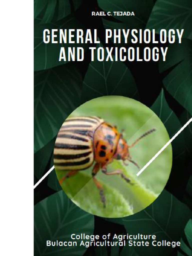 00 Module Cover General Physiology And Toxicology Pdf