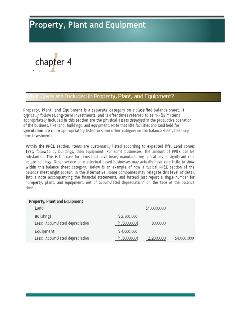 Accounting Principle II Chapter4 | PDF | Depreciation | Book Value