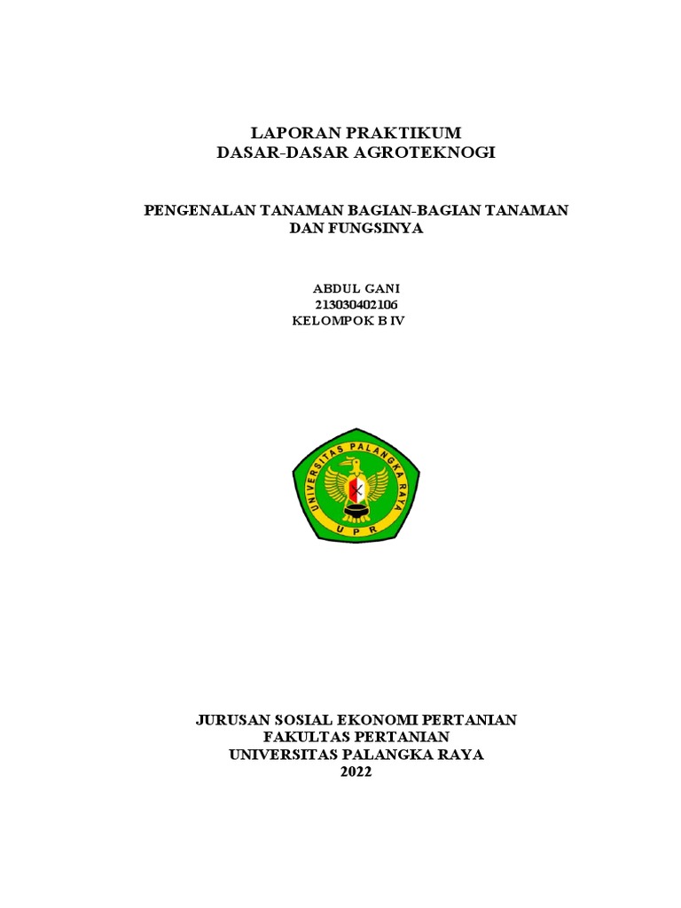 Laporan Dda Abdul Gani | PDF