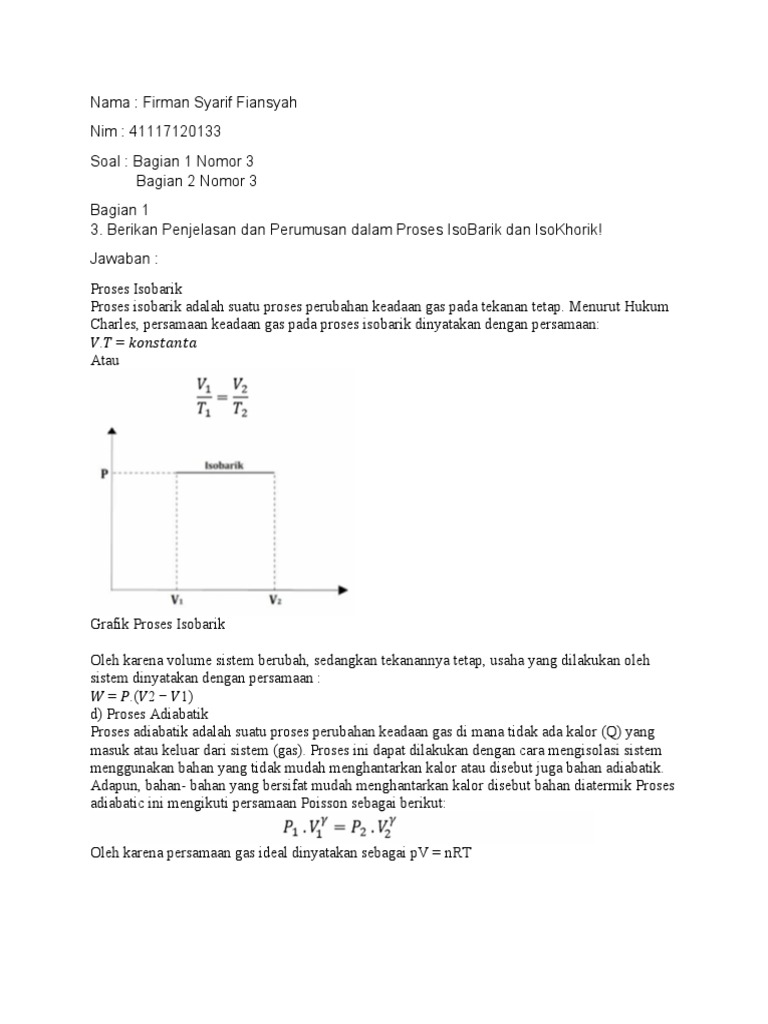 Firman Syarif F - 41117120133 - TB 1 Fisika Teknik | PDF