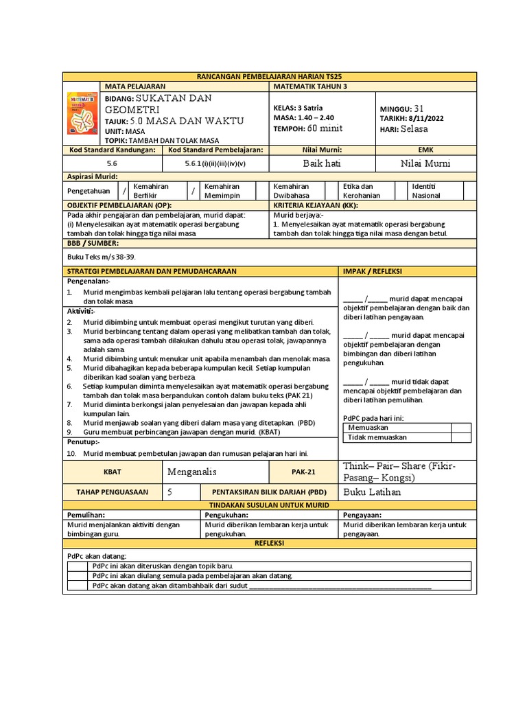 RPH Kbat | PDF | Karier & Perkembangan | Komputer
