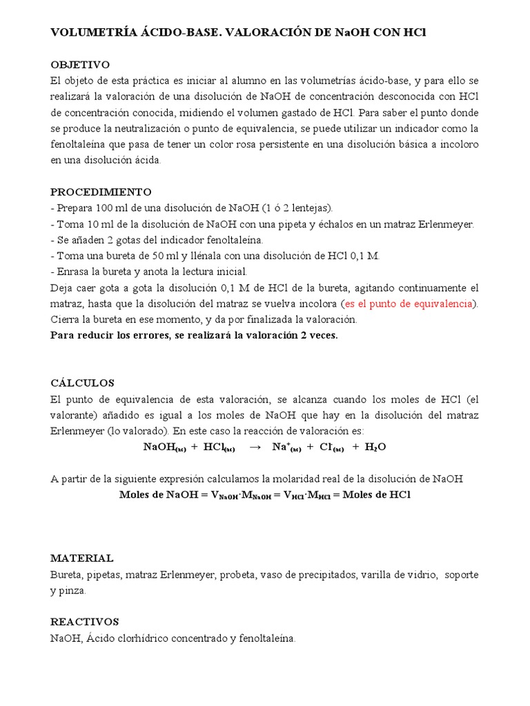Valoracion de Vinagre | PDF | Valoración | Química Valoracion de Vinagre | PDF | Valoración | Química