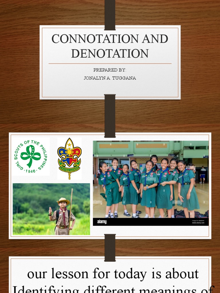 English 5 - Connotation and Denotation - w8 | PDF | Forests