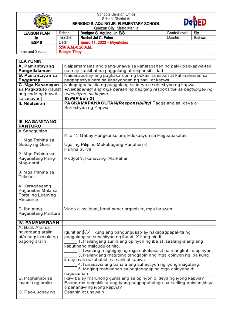 DLP-Jan. 11-ESP | PDF