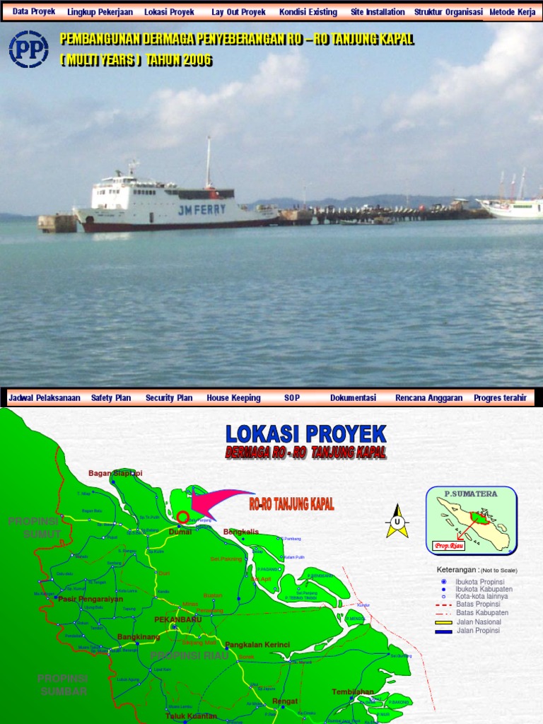 Dermaga Ro-Ro Tanjung Kapal | PDF