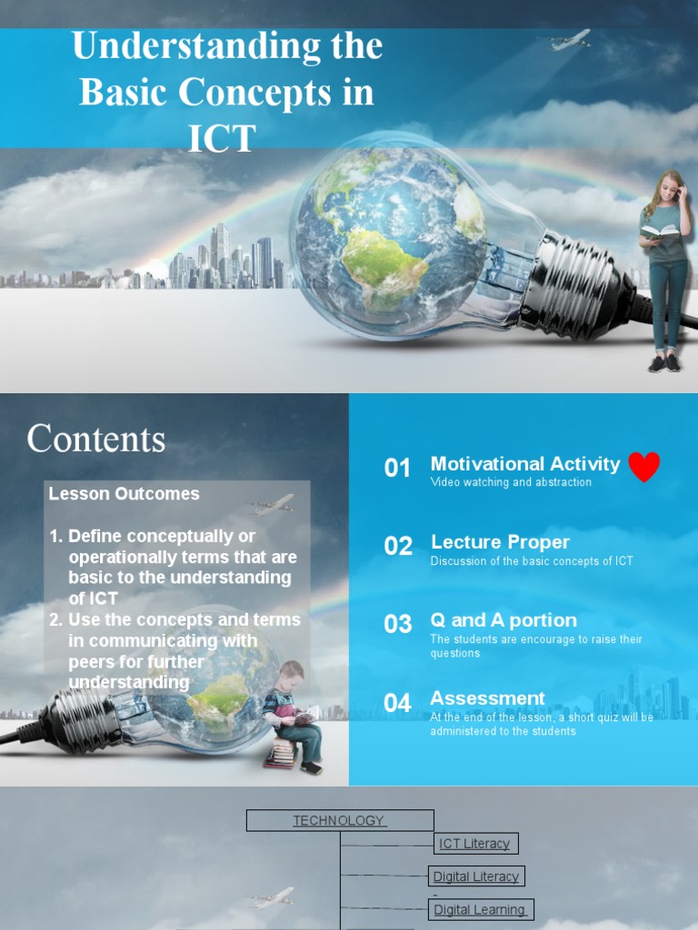 Understanding The Basic Concepts of ICT | PDF | Educational Technology ...
