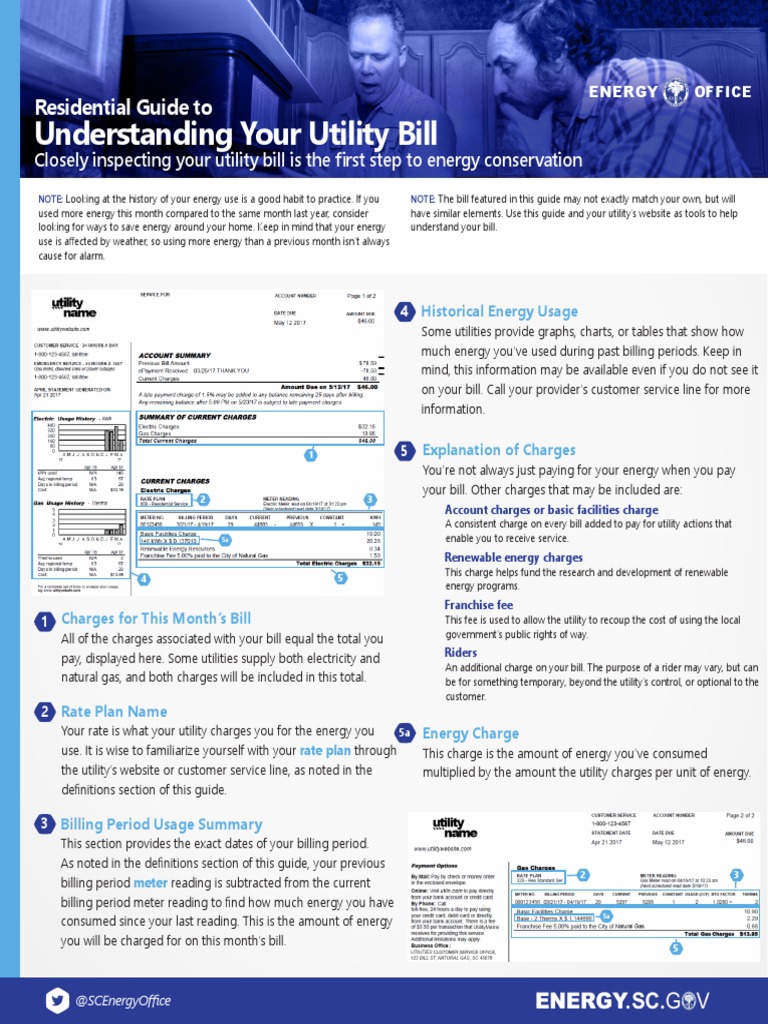 Understanding Your Utility Bill | PDF | Nature | Electrical Engineering