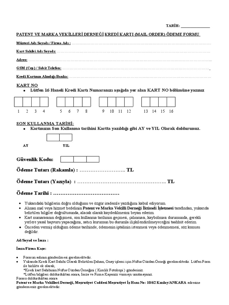 Mail Order Formu | PDF