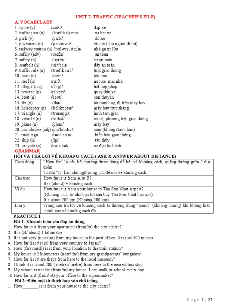 Unit 7 Global 7 GV | PDF