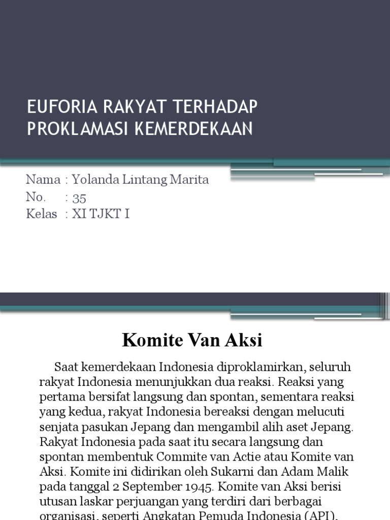 Rapat Akbar di Lapangan Ikada 1945 | PDF | Politik
