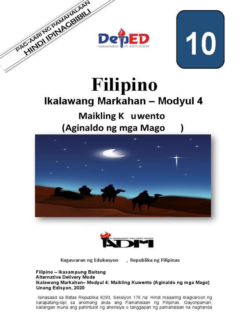 2filipino10 Q2 Mod4 v4 | PDF