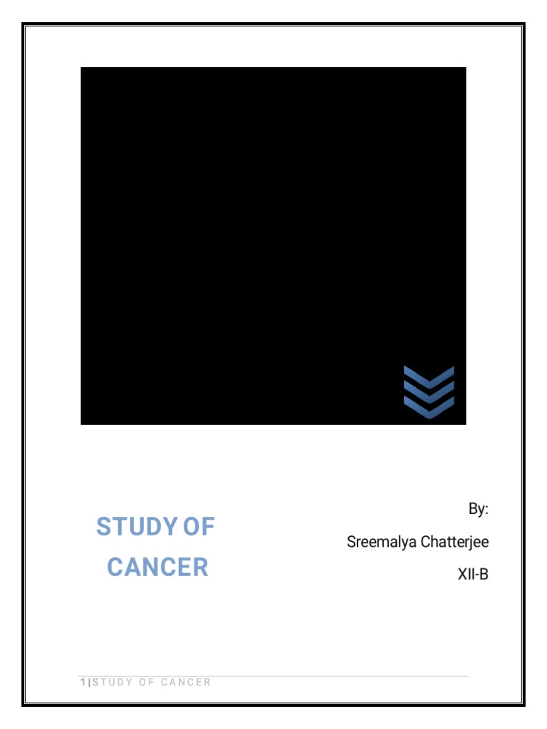 Comprehensive Cancer Study Guide | PDF | Cancer | Antioxidant