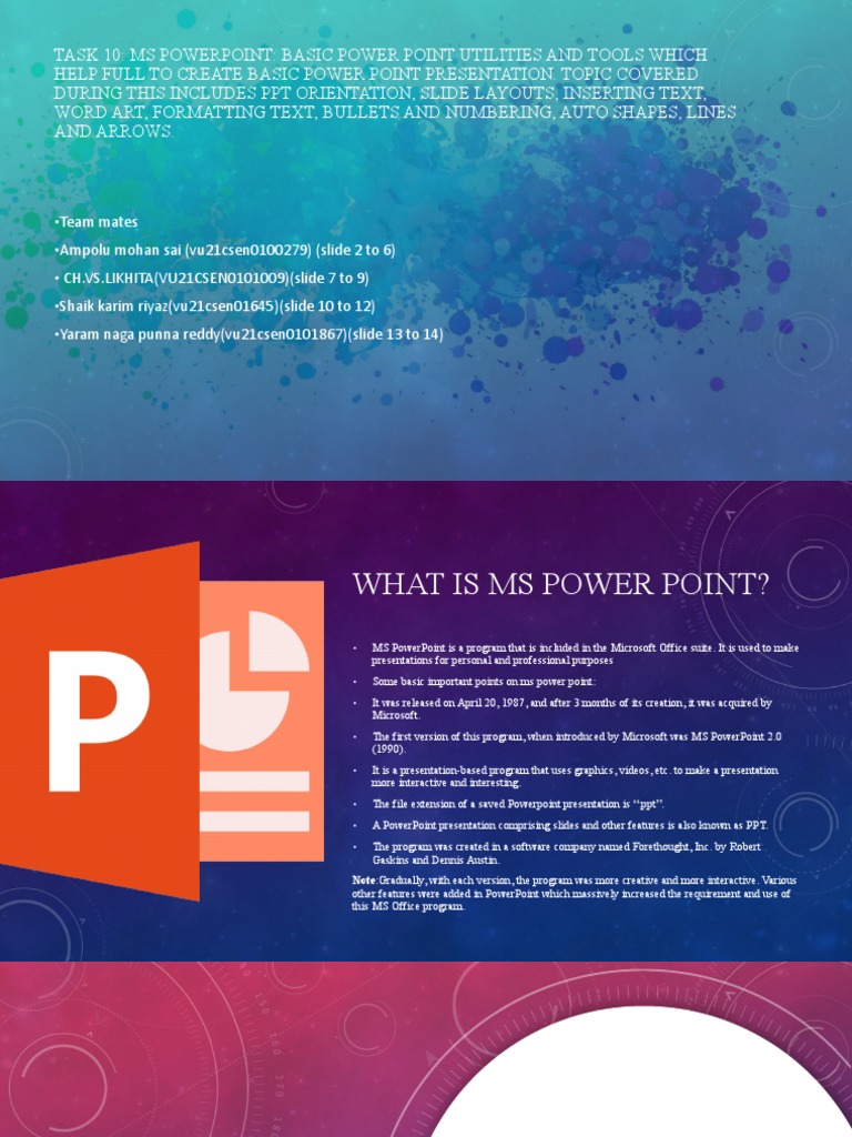 Cew PPT Task10 | PDF | Microsoft Power Point | Page Layout