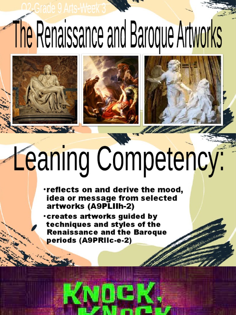 Q2-PPT-ARTS9-Week3 (Arts of Renaissance and Baroque Era) | PDF ...