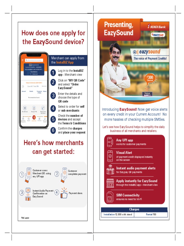 EazySound: Instant Audio Alerts for Merchants | PDF | Finance & Money ...