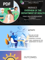 DOH Organizational Chart & Roles | PDF
