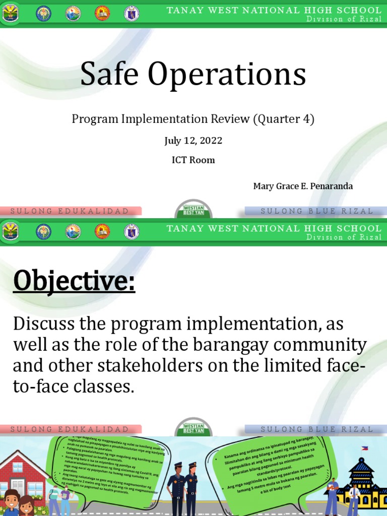 07 - SAFE OPERATION 4th PIR | PDF