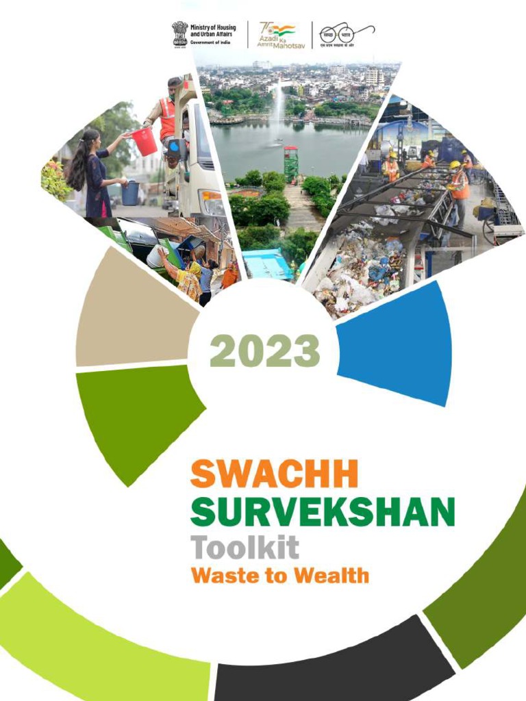 C SBM Toolkit For Swachh Survekshan 2023 | PDF | Sanitation | Waste Management