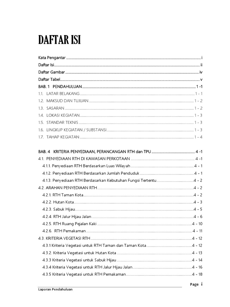 Daftar Isi | PDF