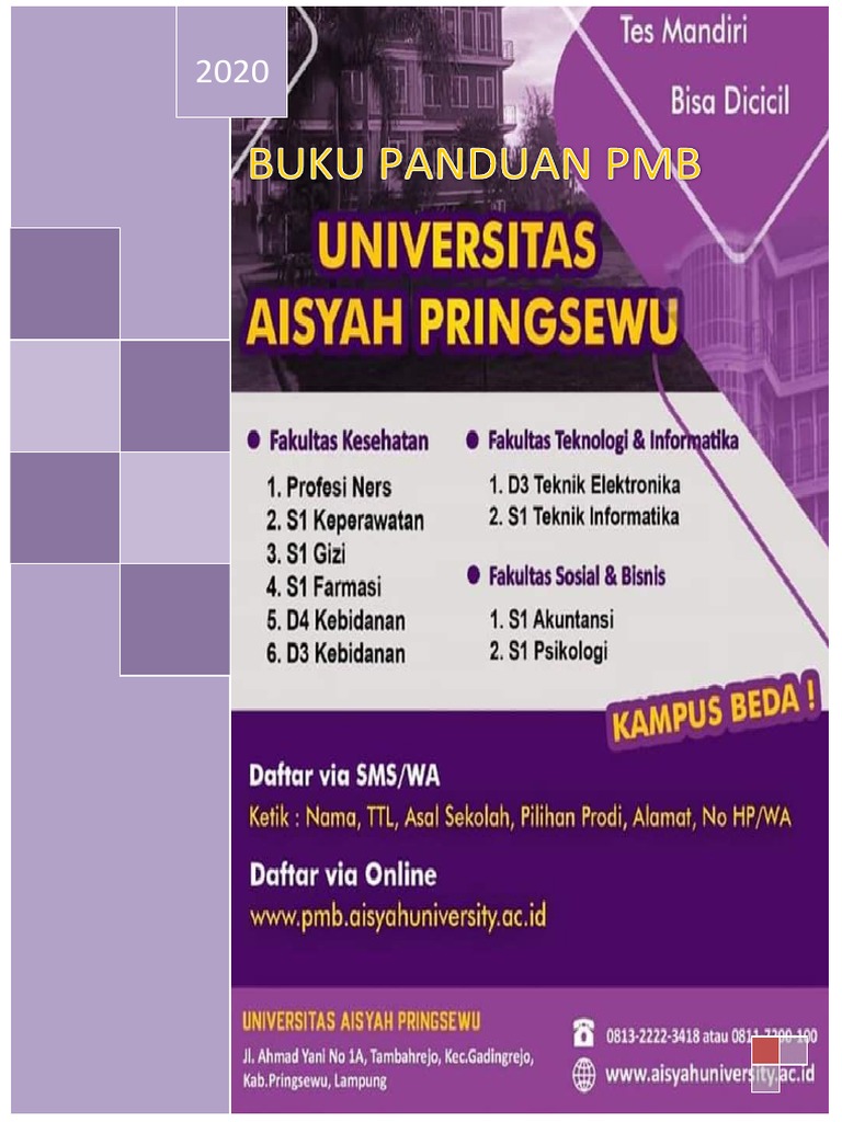 Panduan Pelaksanaan SPMB 2020 | PDF