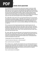 Trade Test Questions-1 | PDF | Electric Motor | Engines