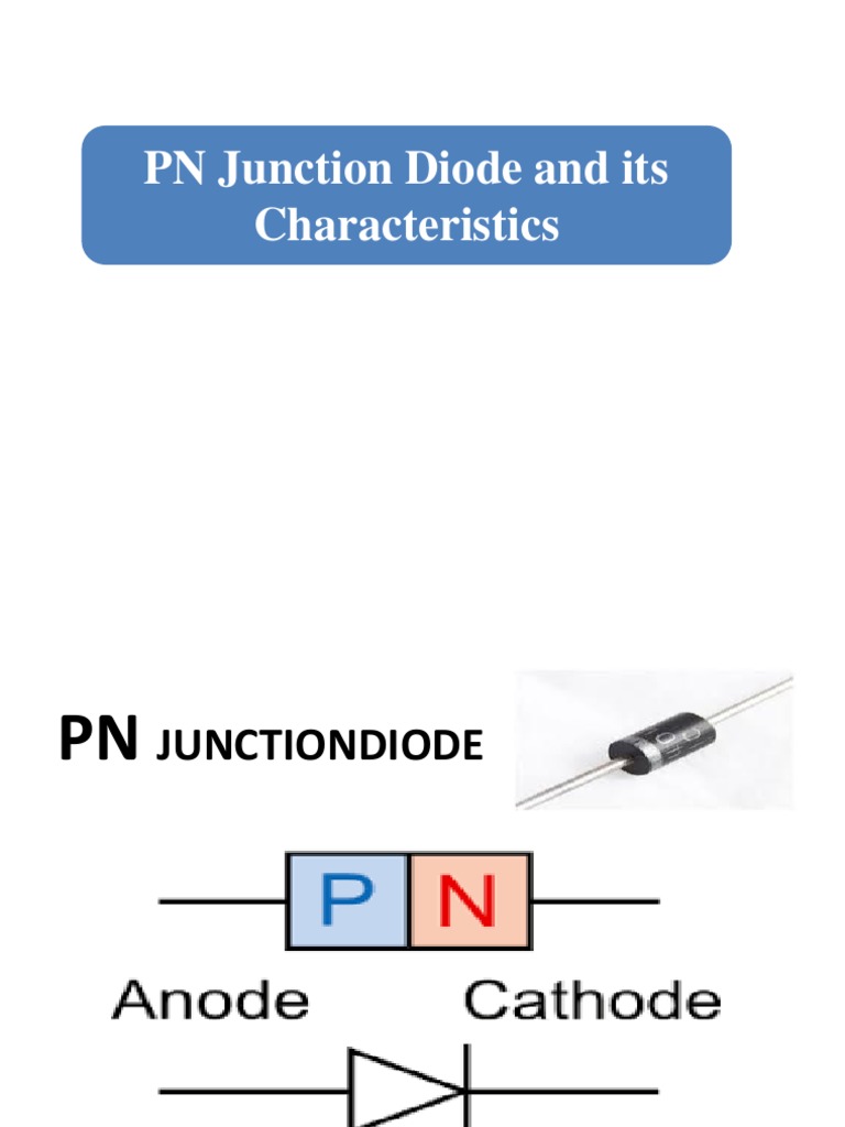01 - PN Junction Diode Characteristics | PDF | P–N Junction | Diode