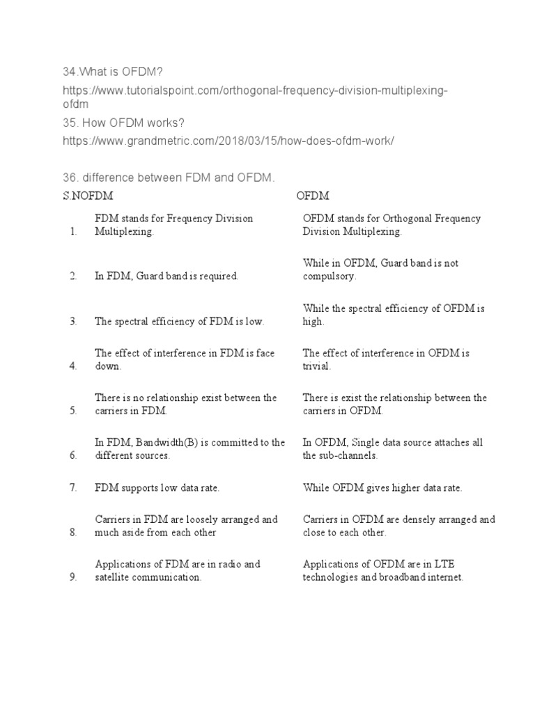 34 To 53 | Download Free PDF | Orthogonal Frequency Division ...