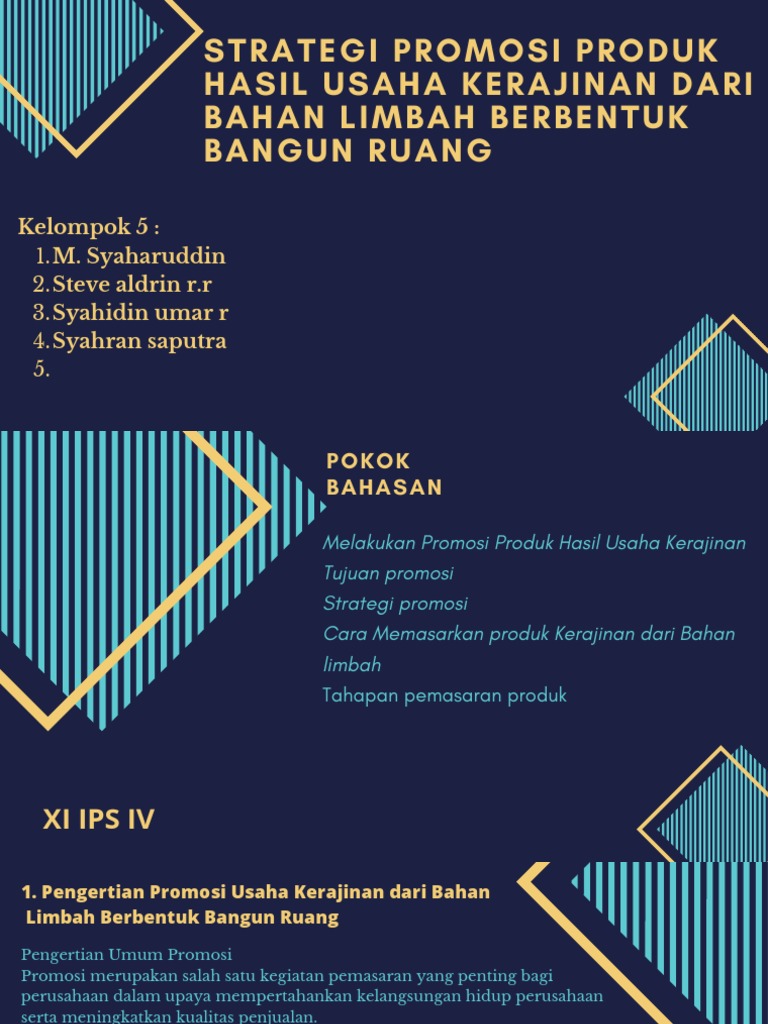 PROMO KERAJINAN | PDF