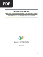 Panduan Penggunaan Web HALOSIS BPS | PDF | Komputer