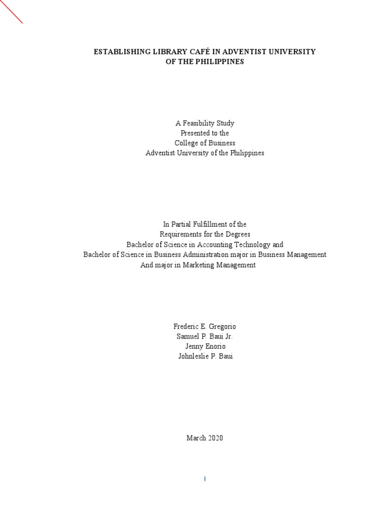 Aup Library Cafe Final | PDF | Coffeehouse | Soybean