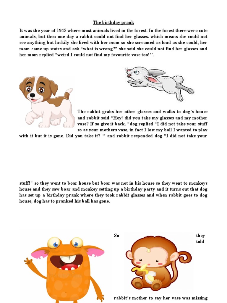 Birthday Prank in the Forest | PDF