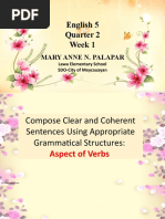 GR 2 English Las Quarter 1 Weeks 1-8 | PDF | Sound | English Language