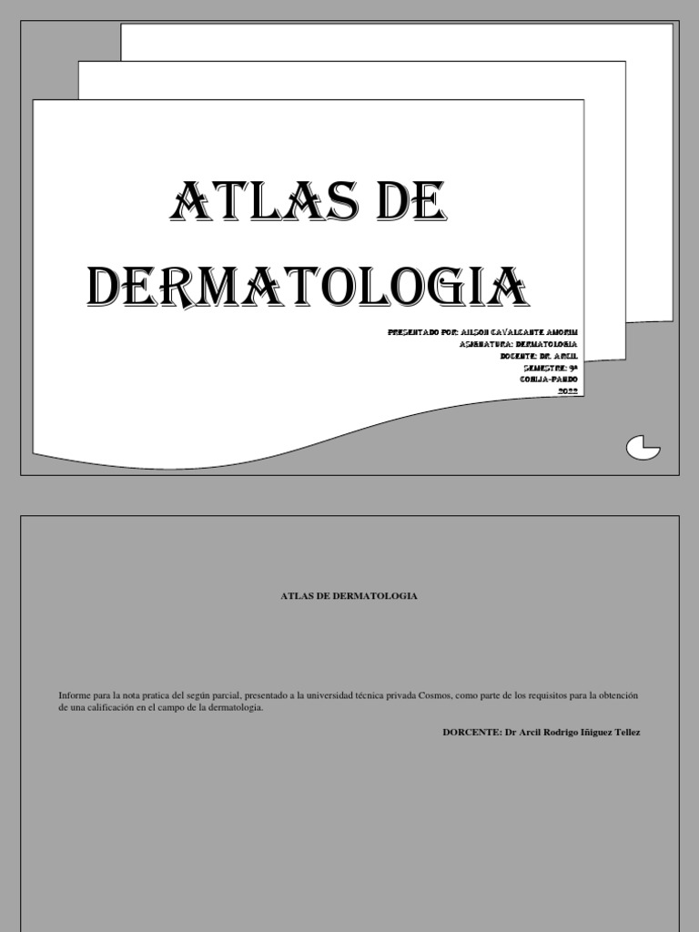 Atlas de Dermatologia Ailson | PDF | Piel | Condiciones cutáneas