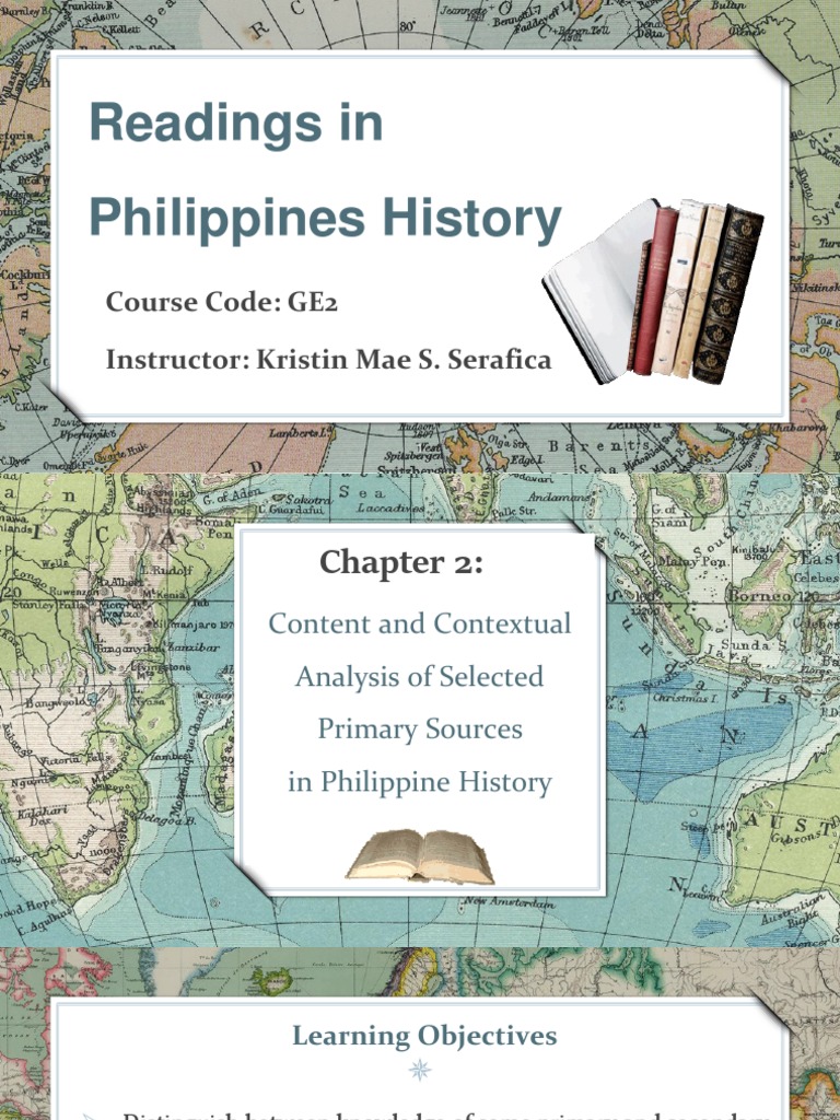 L2 History | PDF | Primary Sources | Philippines